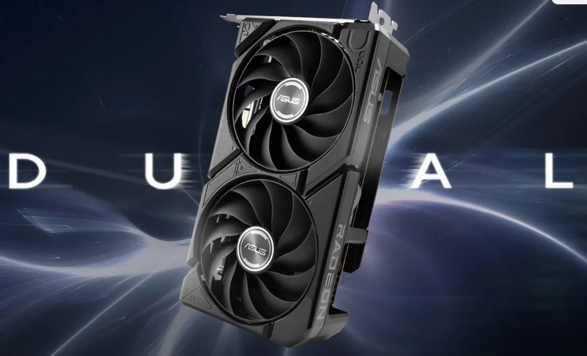 VGA ASUS Dual RX 9060 XT 8GB GDDR6